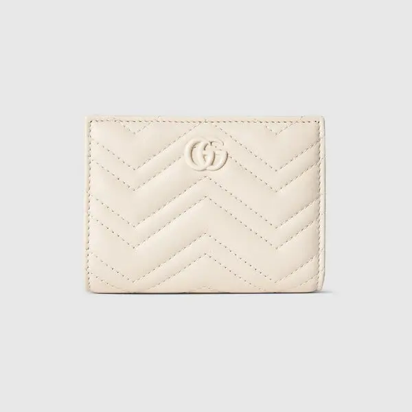Gucci Gg Marmont Wallet - White