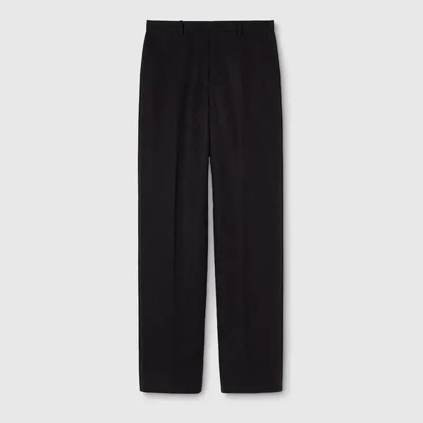Gucci Gg Cotton Canvas Pants