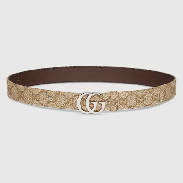 Gucci Gg Marmont Belt - Beige