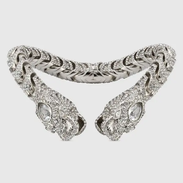 Gucci Dionysus Bangle Bracelet - Palladium-toned Metal
