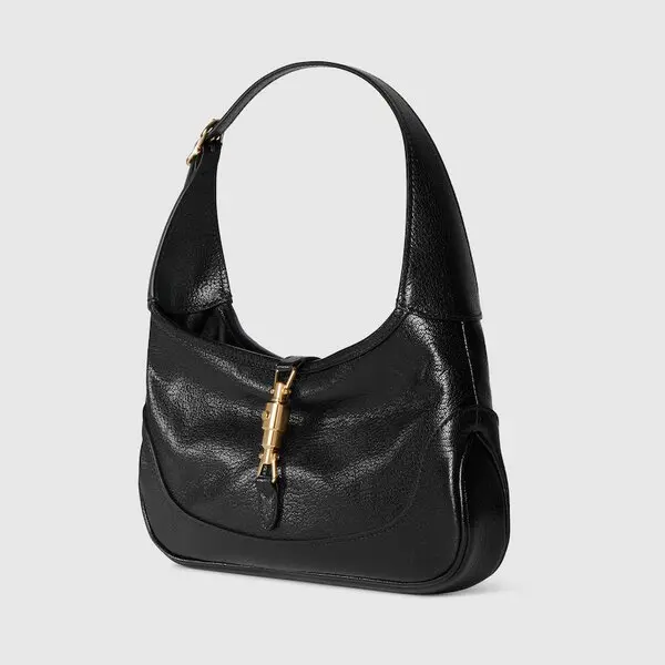 Gucci Jackie Slim Medium Shoulder Bag - Black