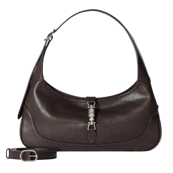 Gucci Jackie Slim Medium Shoulder Bag - Brown