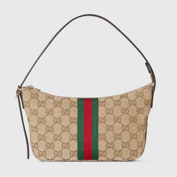 Gucci Lunetta Small Crossbody Bag - Beige