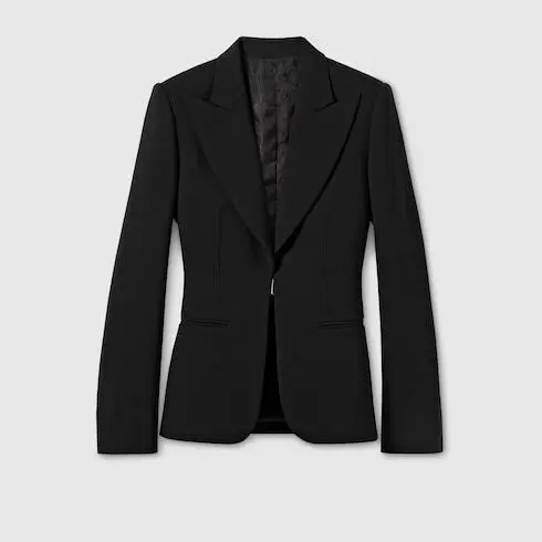 Gucci Technical Stretch Wool Jacket