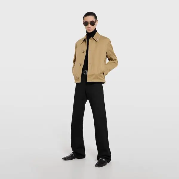 Gucci Gg Cotton Gabardine Jacket