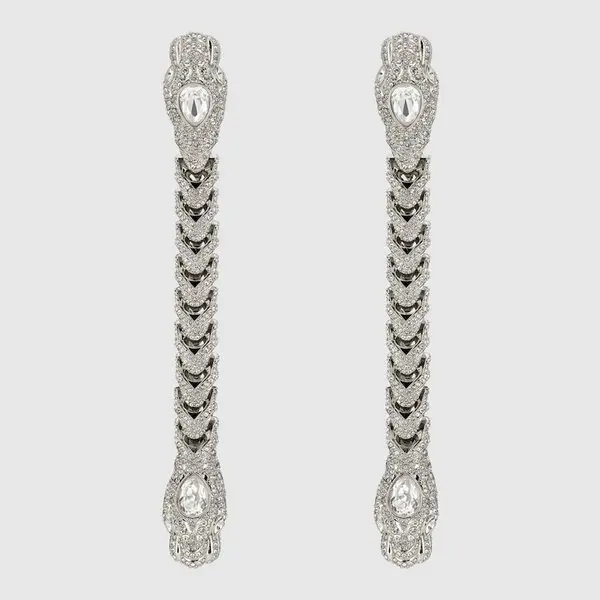 Gucci Dionysus Earrings - Palladium-toned Metal