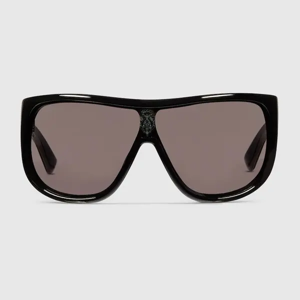 Gucci Mask Frame Sunglasses - Black