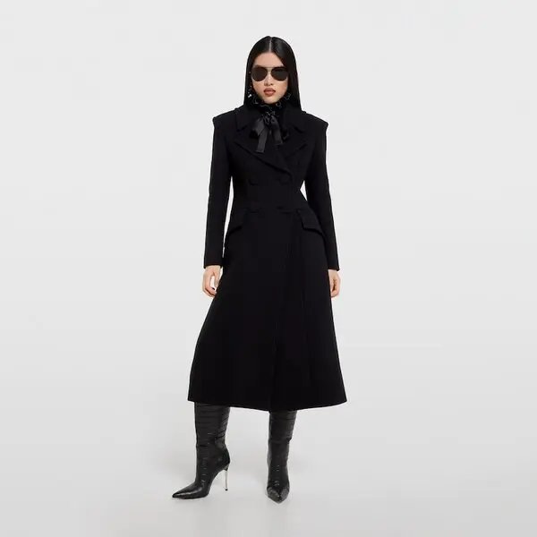 Gucci Double-breasted Wool Coat
