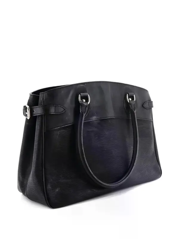 LOUIS VUITTON Passy Epi Leather Gm Tote Bag - Black