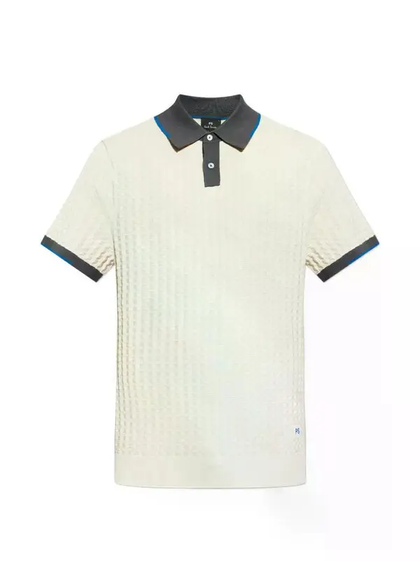 Paul Smith Textured Polo Shirt