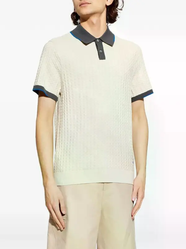 Paul Smith Textured Polo Shirt