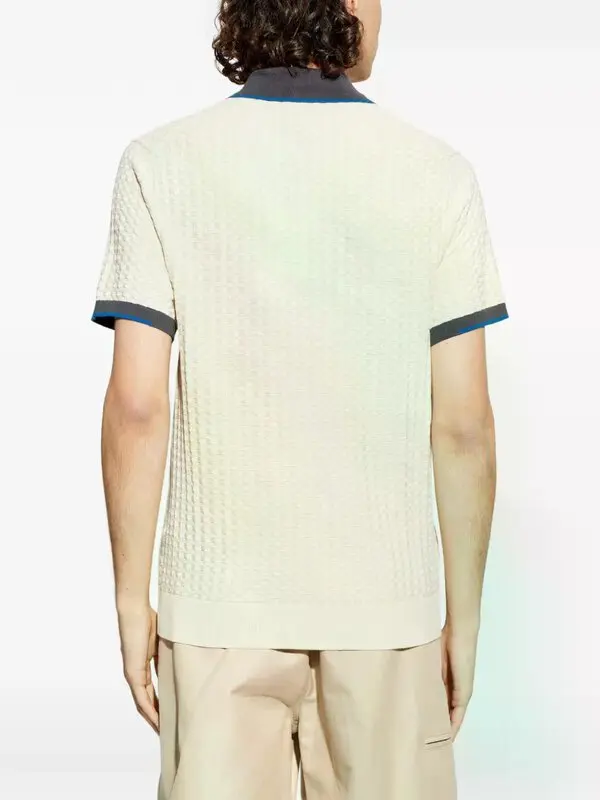 Paul Smith Textured Polo Shirt