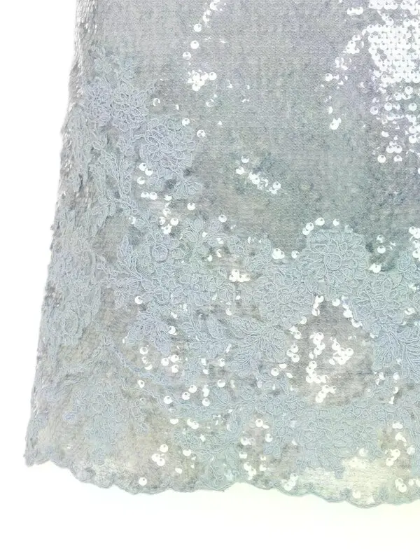 Ermanno Scervino Sequin Embellished Mini Dress