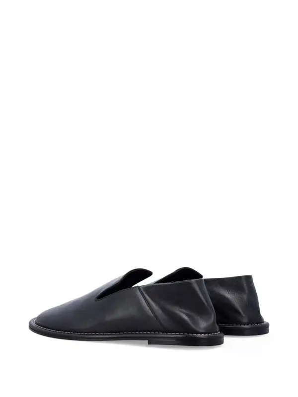 AMI Paris Topstitched Loafers