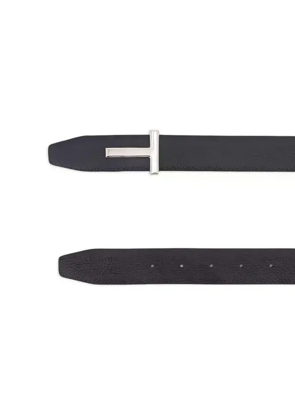 TOM FORD T-buckle Belt - Black