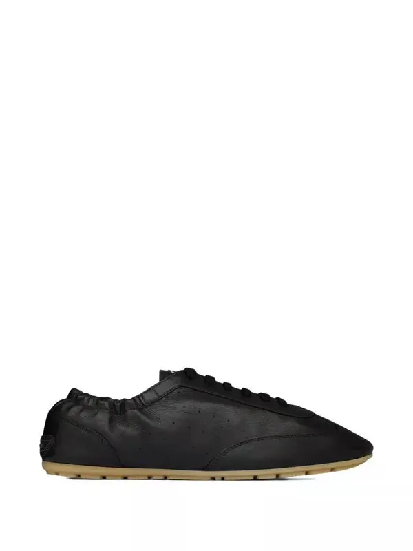 Saint Laurent Lewis Leather Sneakers
