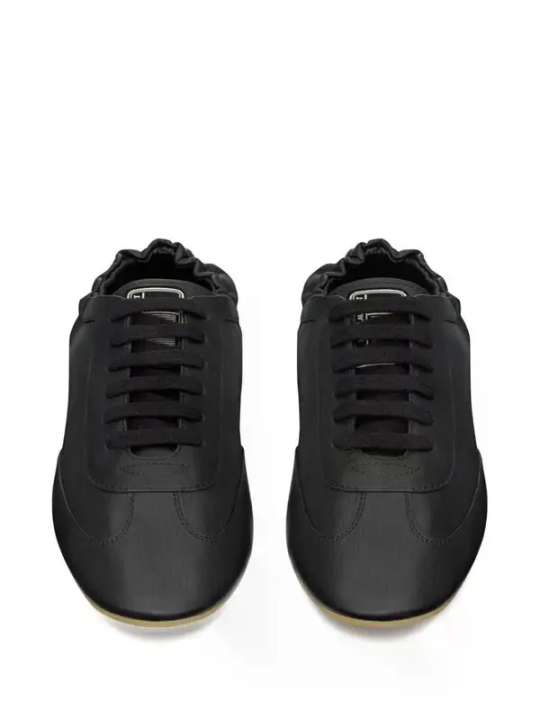 Saint Laurent Lewis Leather Sneakers