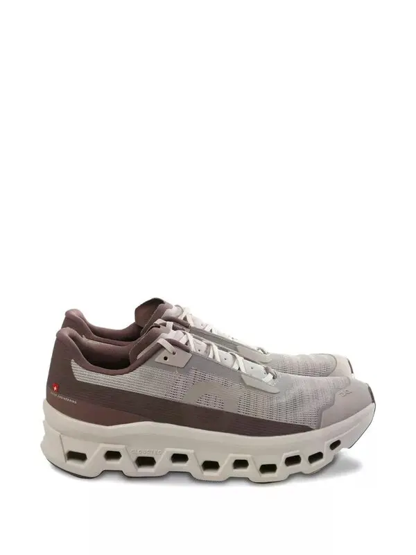 On Cloudmonster Void Perforated Sneakers - Grey
