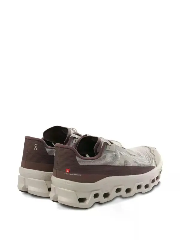 On Cloudmonster Void Perforated Sneakers - Grey