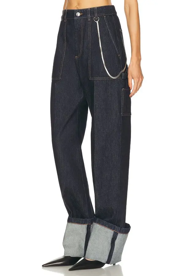 Sportmax Onorata Wide Leg - Midnight Blue