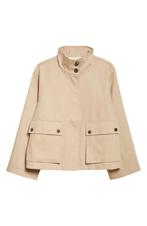 Lafayette 148 New York Cotton And Linen Cargo Jacket