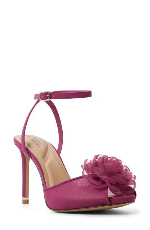 Ted Baker London Liv Ankle Strap Sandal - Raspberry