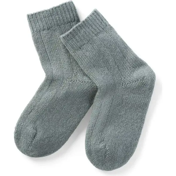 NUDA Cashmere Blend Crew Socks - Athens