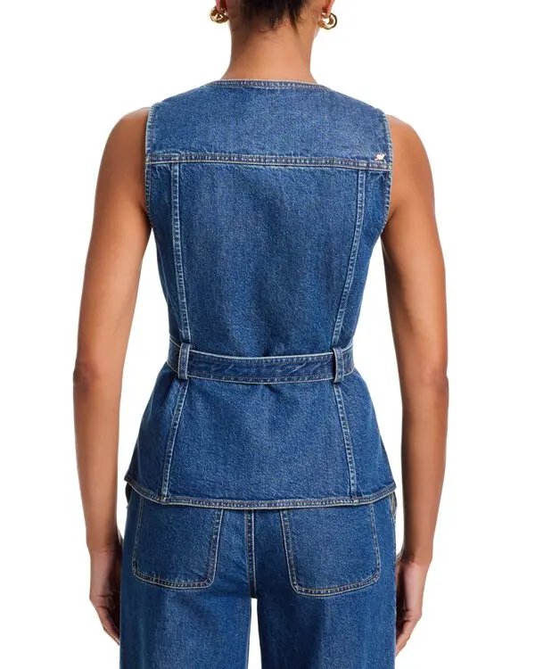 Cinq À Sept Denim Renee Vest - Tide