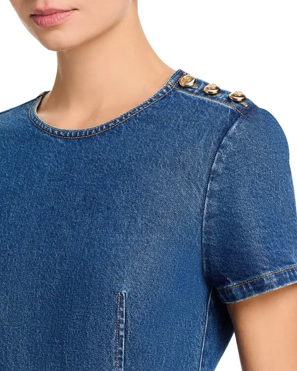 Cinq À Sept Niya Denim Mini Dress