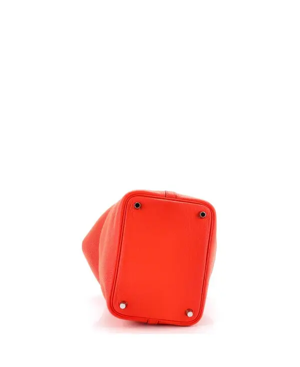 Hermès Pm Picotin Lock Bag Clemence - Orange