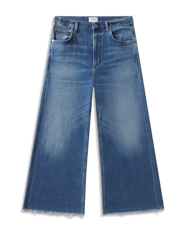 Citizens Of Humanity Lyra Wide Leg Cropped Jeans - Verve