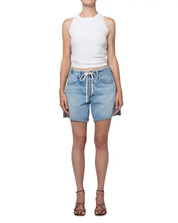 Citizens Of Humanity Brynn Denim Drawstring Shorts - Ritual
