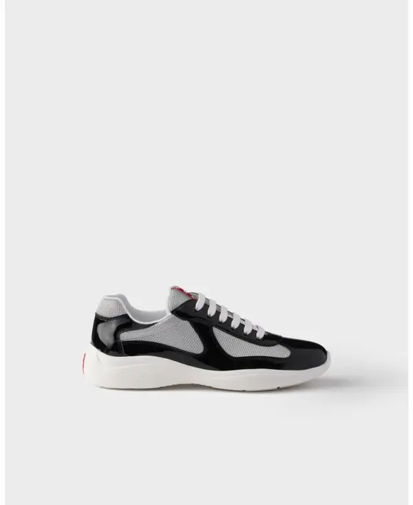 Prada America's Cup Sneakers - Charcoal