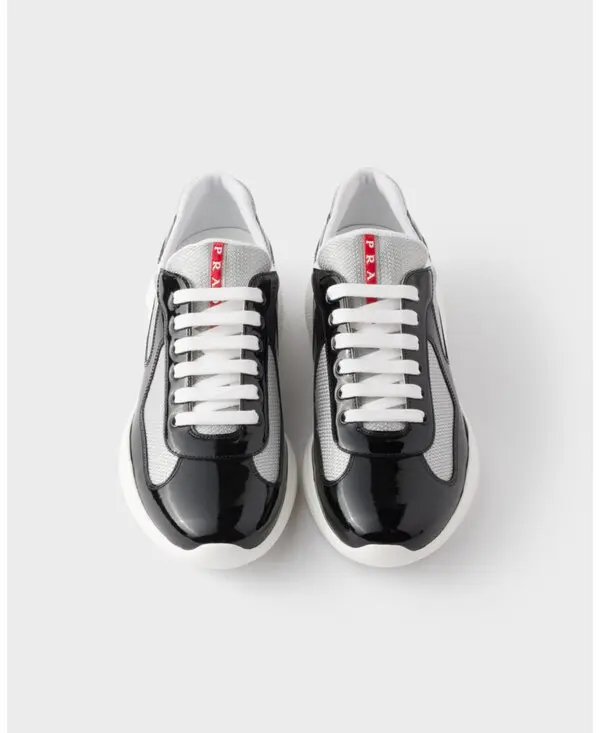 Prada America's Cup Sneakers - Charcoal