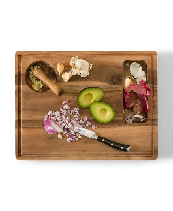 UNCOMMON GOODS Kitchen Wiz Cut & Prep Board Gardinnovations - Natural