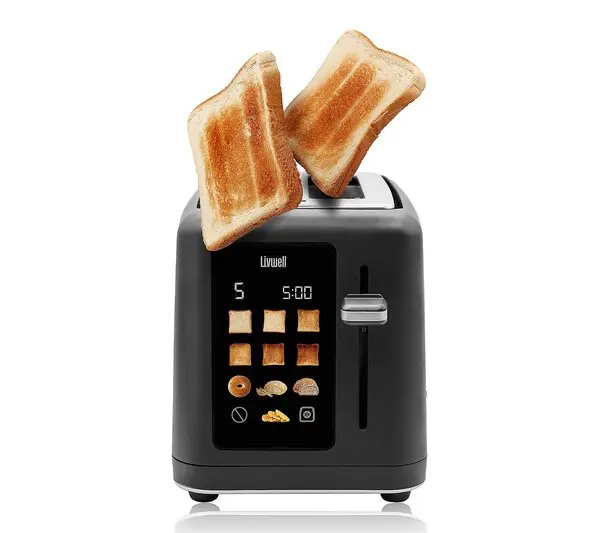 LIVWELL Smart Touch 2 Slice Toaster