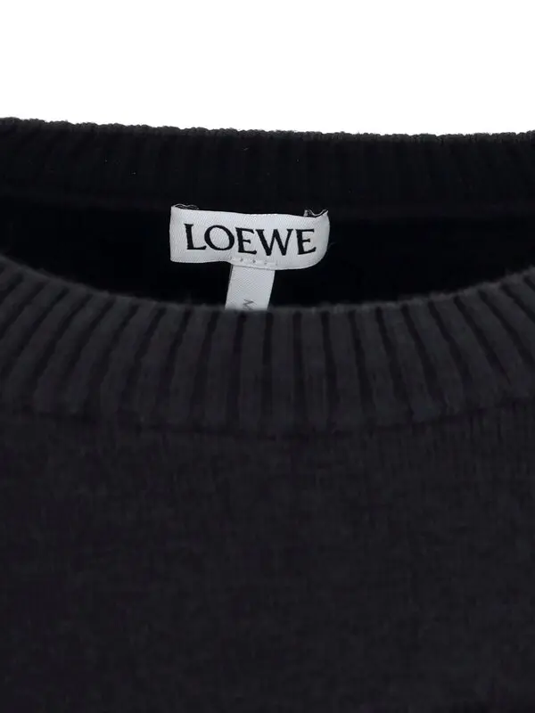 Loewe Anagram Sweater - Black