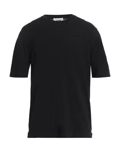 Alpha Studio Crewneck Short Sleeve Top - Black