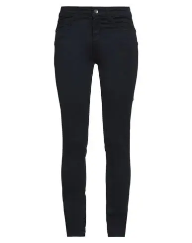 Liu Jo Tapered Stretch Cotton-blend Pants - Midnight Blue