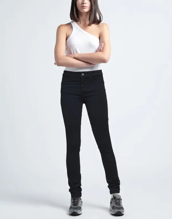 Liu Jo Tapered Stretch Cotton-blend Pants - Midnight Blue
