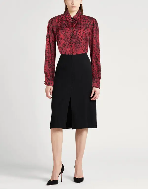 Liu Jo Snakeskin-print Satin Shirt