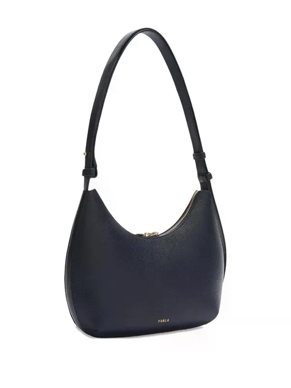Furla Small Goccia Leather Shoulder Bag - Blue