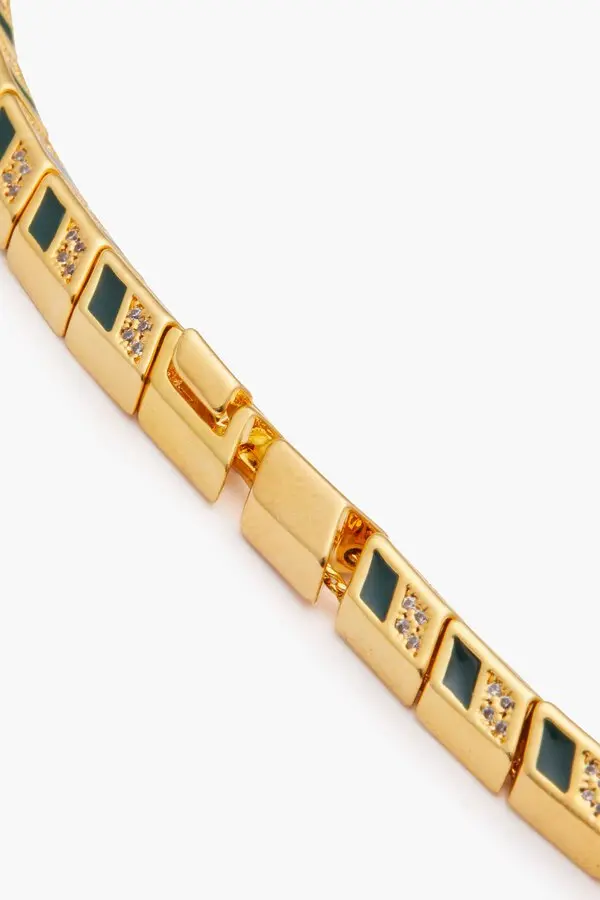 Zimmermann Enamel And Crystal Choker
