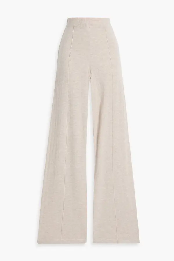 Chinti & Parker Wool And Cashmere-blend Wide-leg Pants