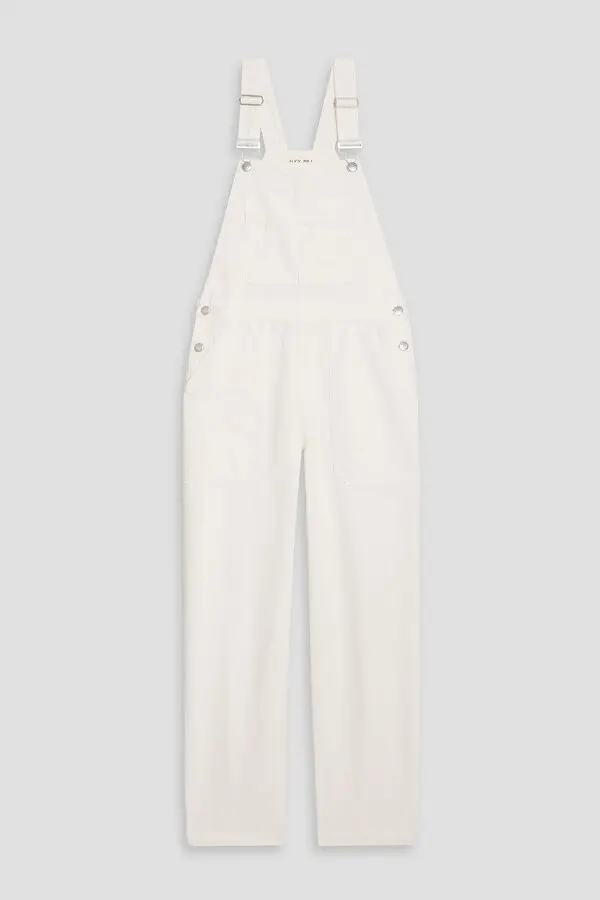 ALEX MILL Lili Denim Overalls - Off-white