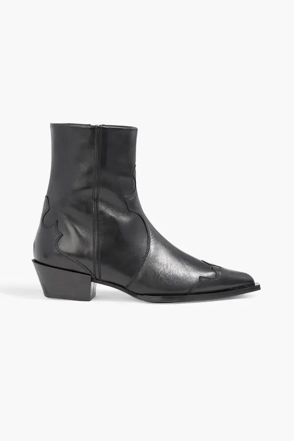 AeydĒ Hester Leather Cowboy Boots