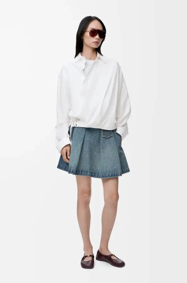 Loewe Draped Cotton Shirt