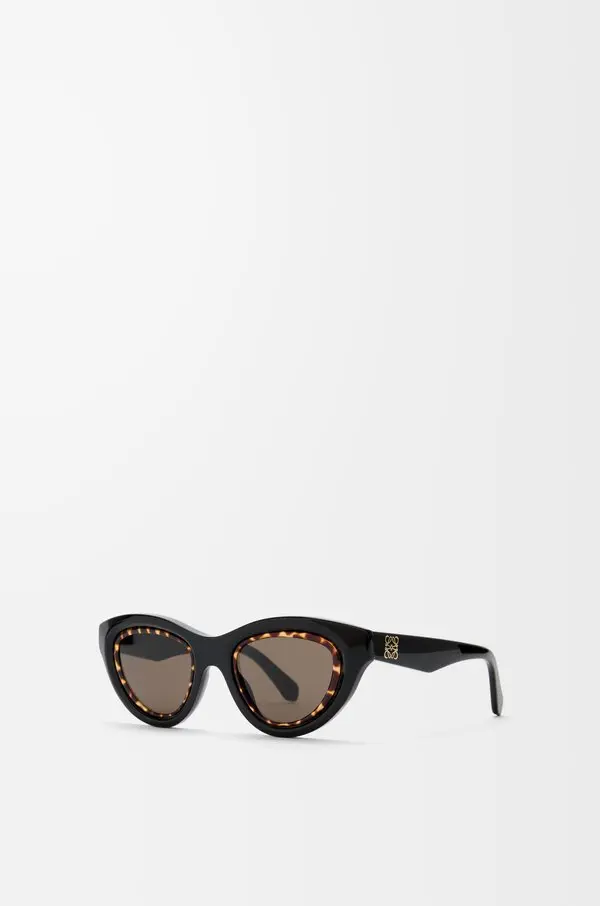 Loewe Mini Cat Eye Sunglasses - Black