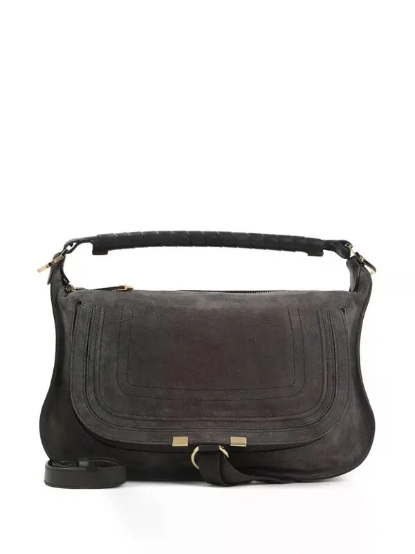 Chloé Small Marcie Shoulder Bag - Brown