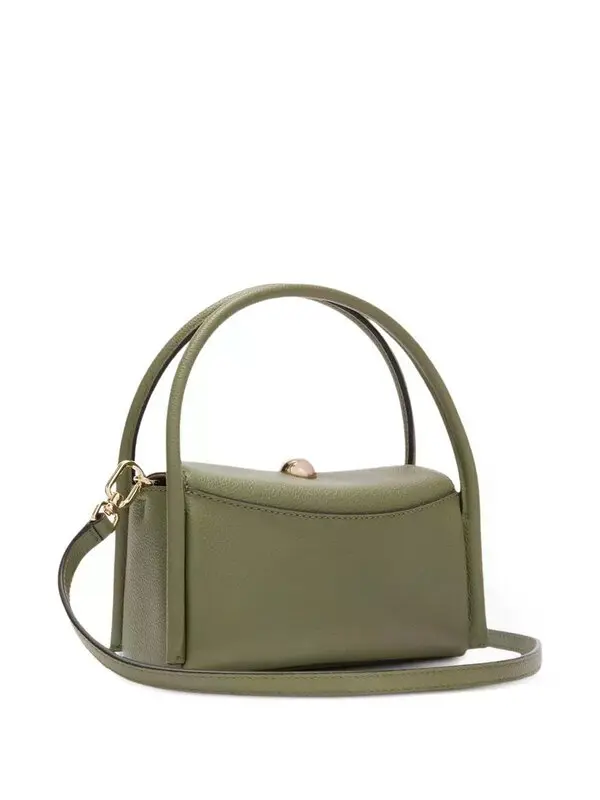 Furla Mini Nicole Grained Tote Bag - Green